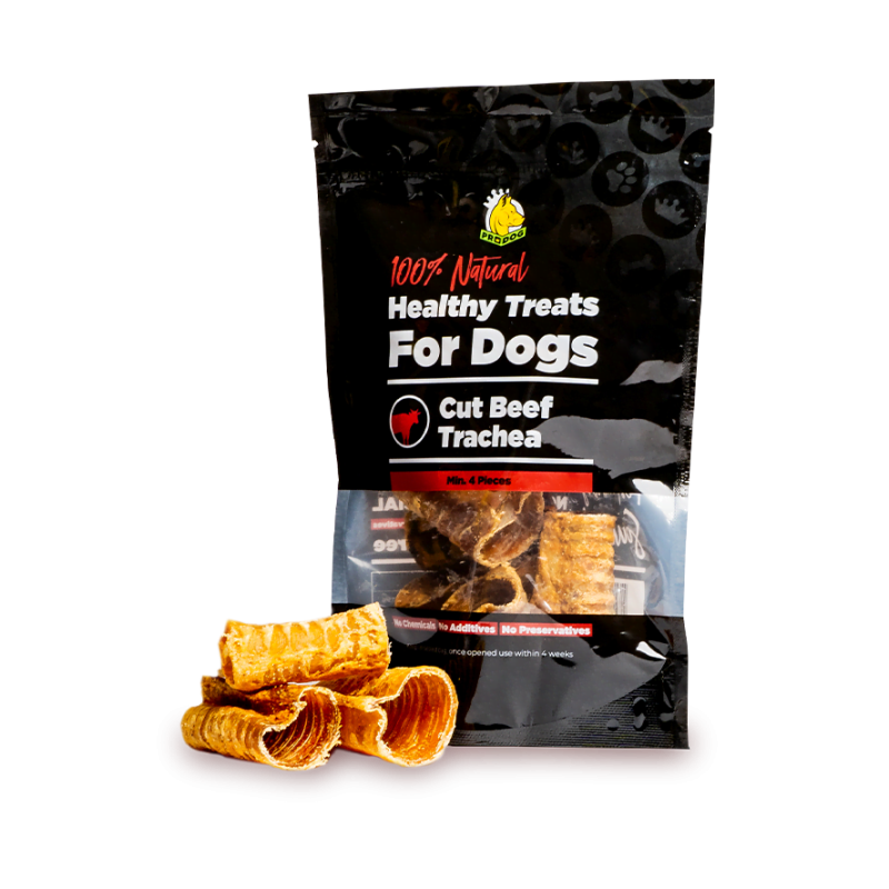 Beef Trachea for Dogs | 4 Pack | 100% Natural | ProDog Raw