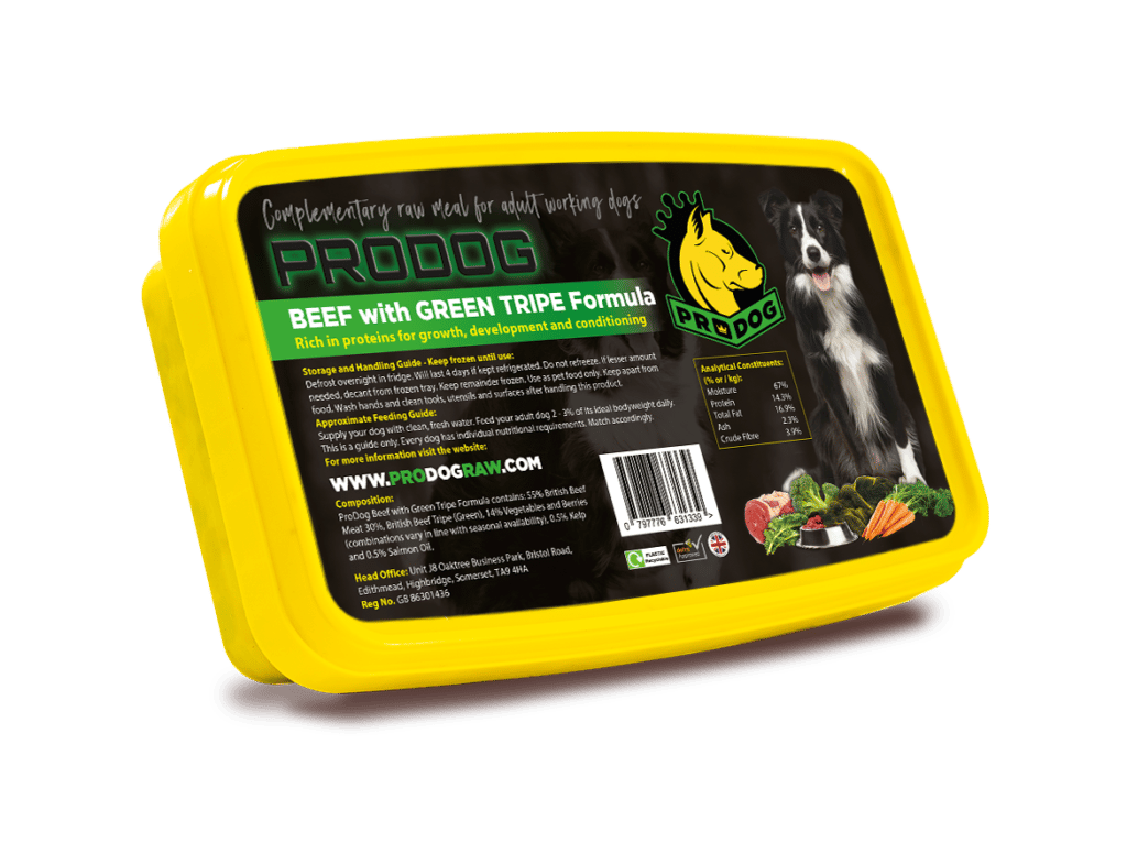 Beef and Tripe Raw Dog Food | Premium Meal | ProDog Raw