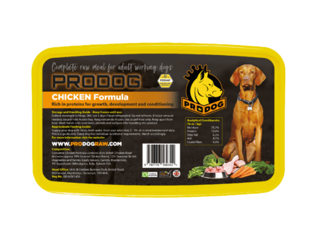 Chicken Complete Raw Dog Food Meal | Buy Online | ProDog Raw
