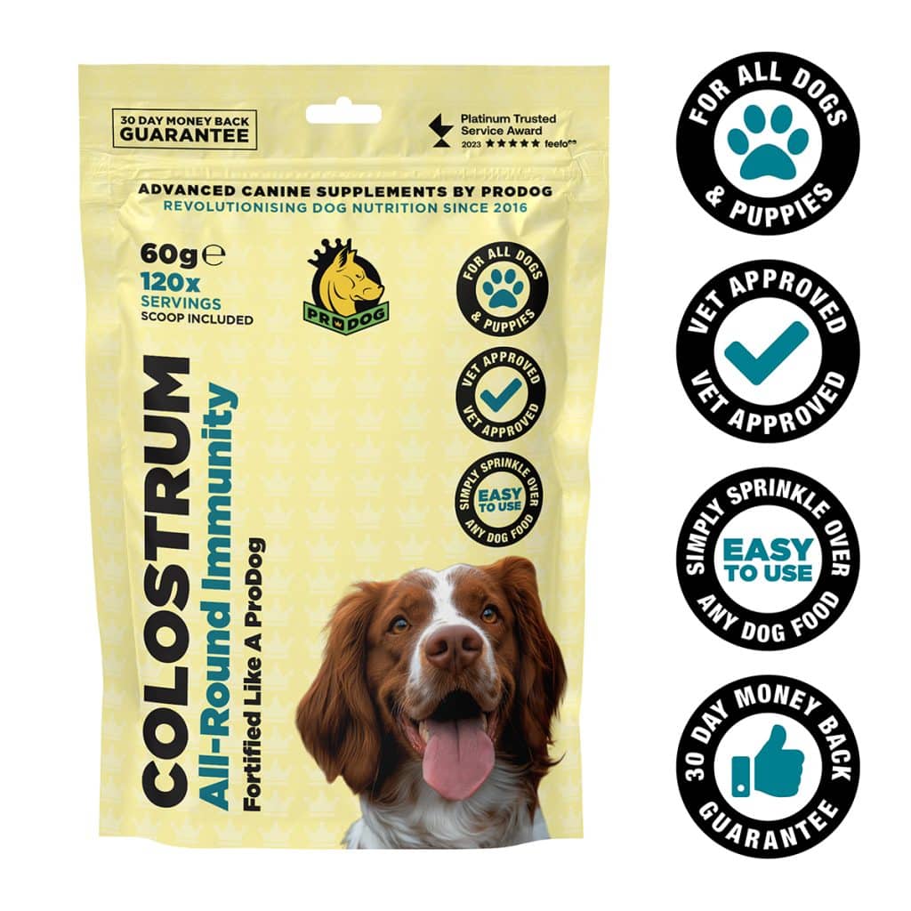 Colostrum For Dogs - Vet Approved Immune Support Supplement