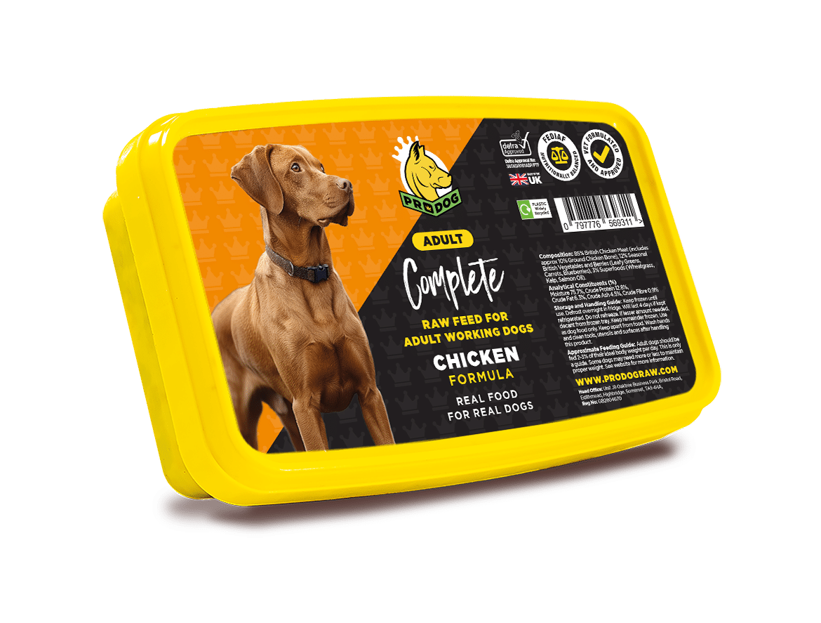 Chicken Complete Raw Dog Food Meal | Buy Online | ProDog Raw