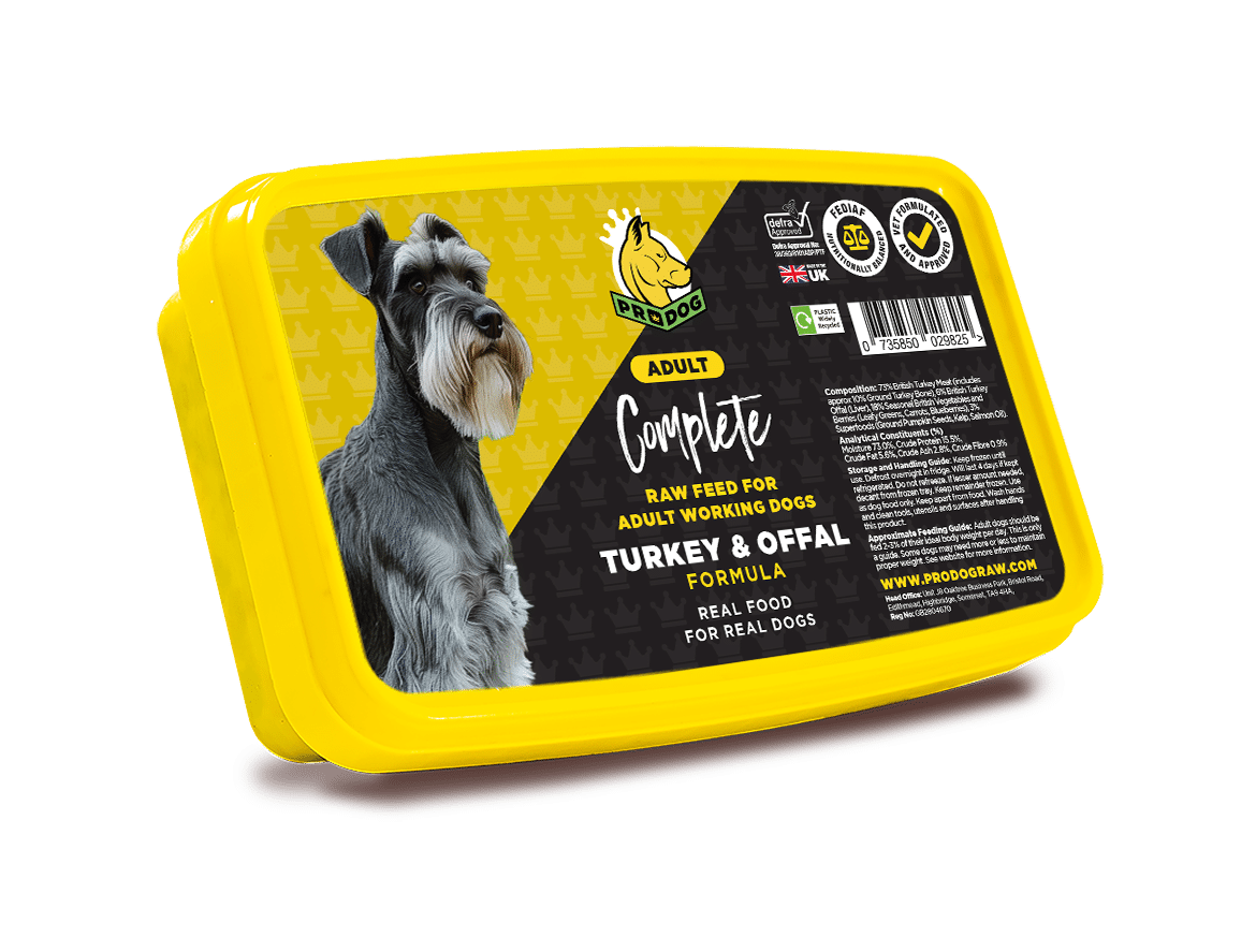 Turkey Complete Raw Dog Food | 100% Natural | ProDog Raw