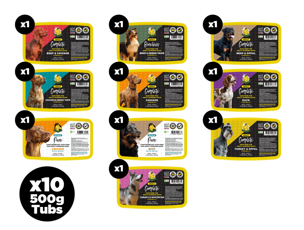 Sample Packs: Raw Food & Treats for Dogs - ProDog Raw